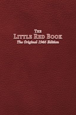 The Little Red Book: The Original 1946 Edition: Anonymous ...