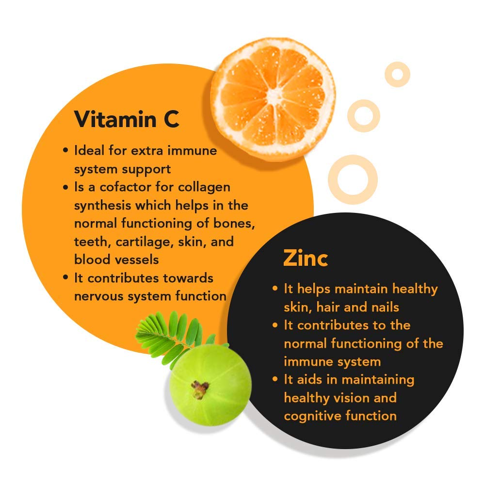 Buy TopUp CZ | Natural Vitamin C & Zinc | Orange Flavoured Drinkable ...
