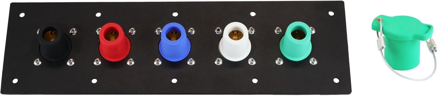 Amazon.com: Power Assemblies 5 Position CAM Lock Panel, 400 Amp, 3 ...