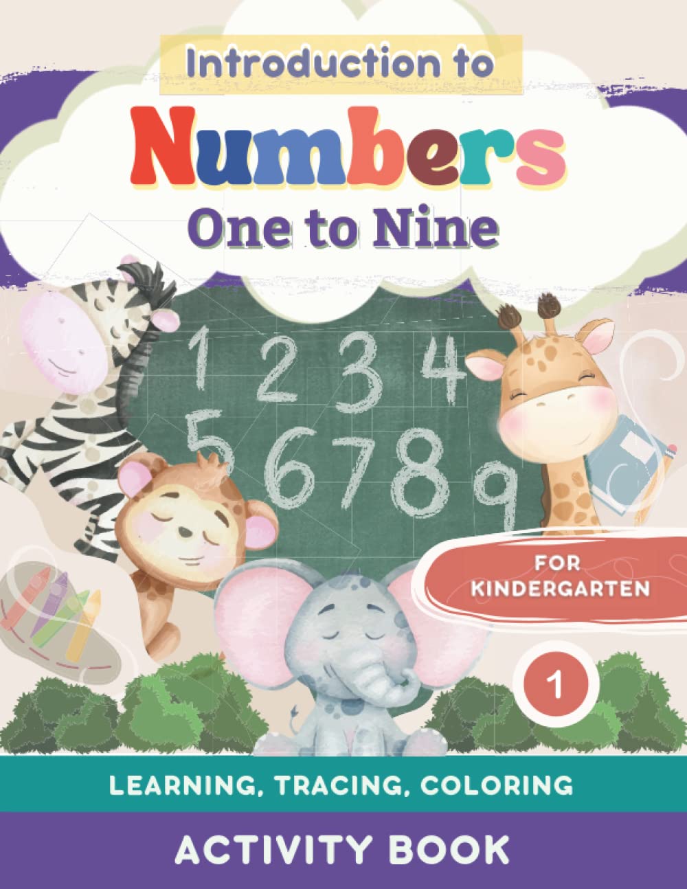 Buy Introduction to Numbers One to Nine: Kindergarten Activity Book ...