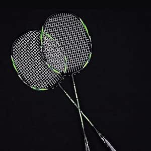 Amazon.com : DFHBFG Guangyu 4U Adult Badminton Racket Carbon Composite ...