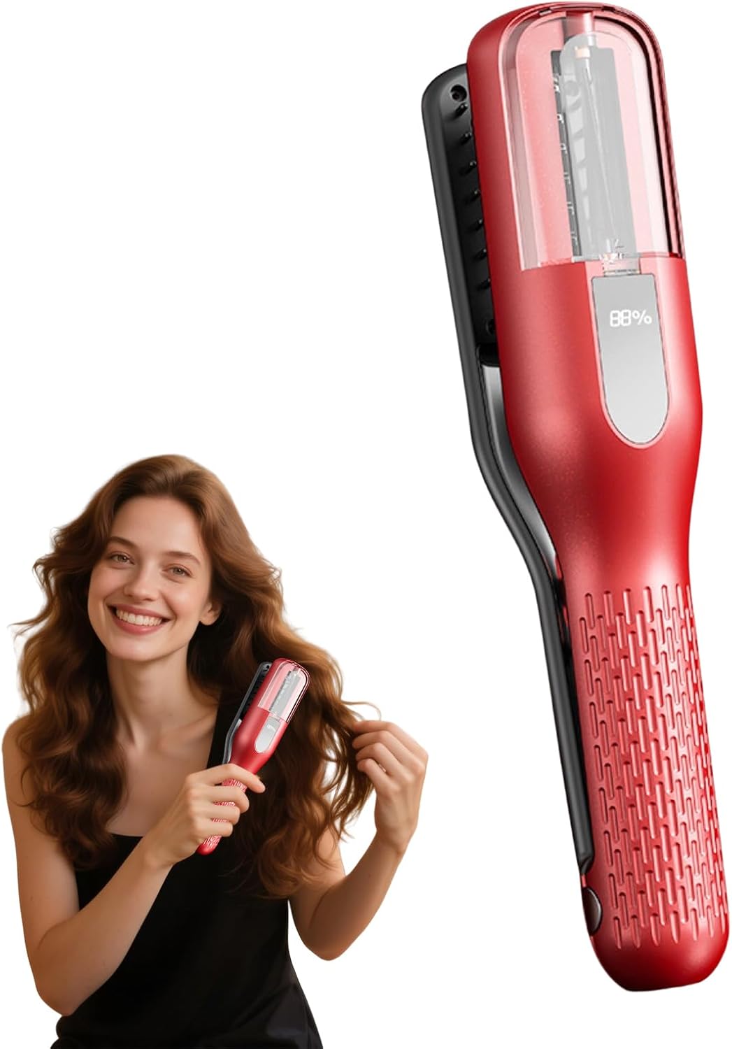 Zasdvn Split End Hair Trimmer - Bang Cutting Tool,Automatic Anti-frizz ...