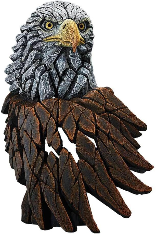 Amazon.com: Enesco Edge Sculpture Owl Perched on Branch Animal Figurine ...
