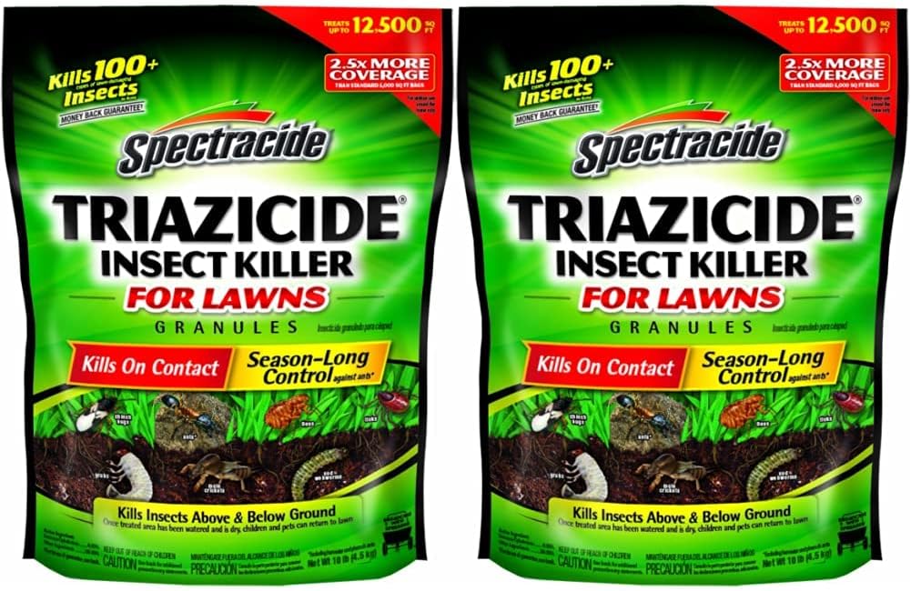 Amazon.com: Spectracide Triazicide Insect Killer for Lawns Granules, 10 ...
