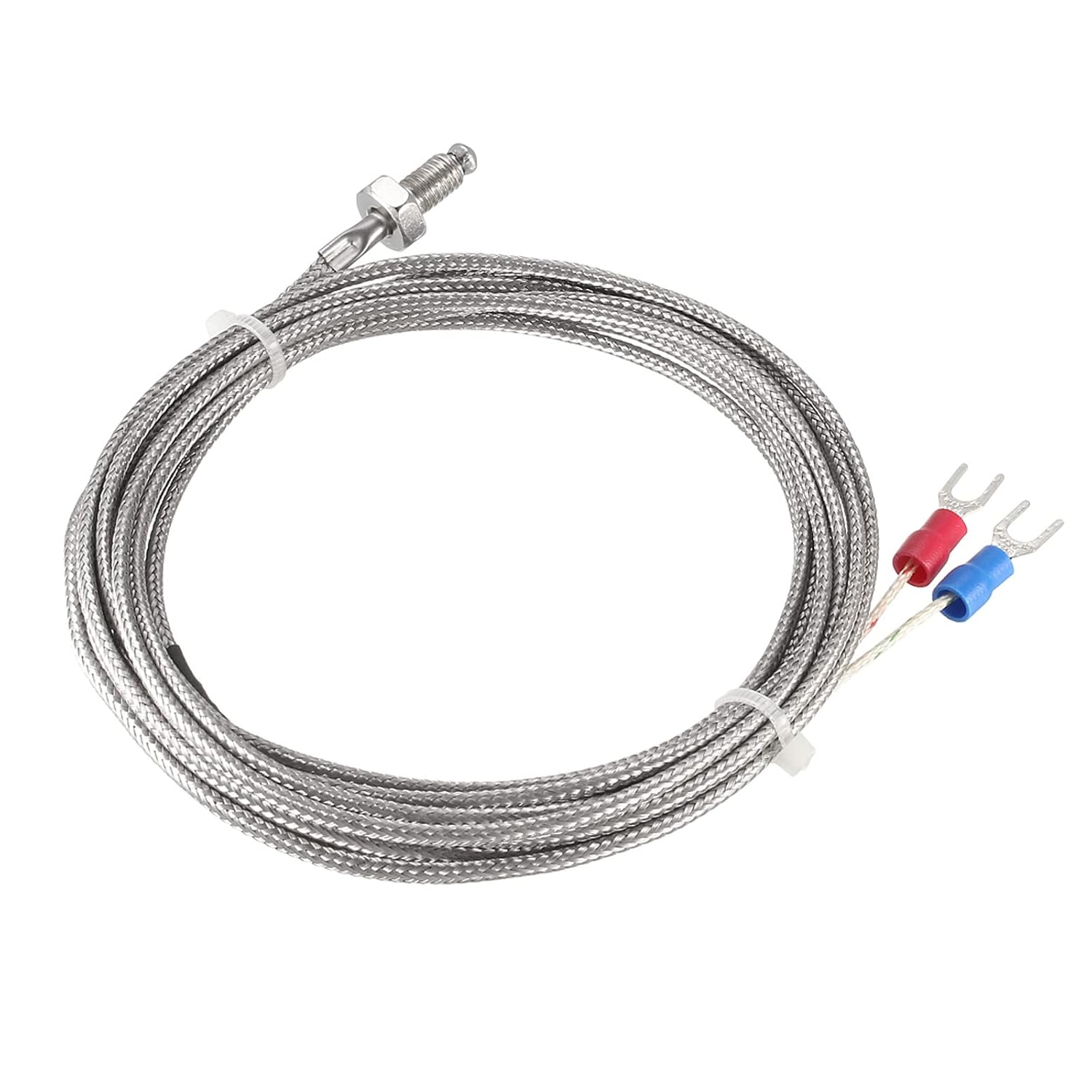 YOKIVE K-Type Thermocouple Temperature Sensors, M6 Thread 0-800C Probe ...