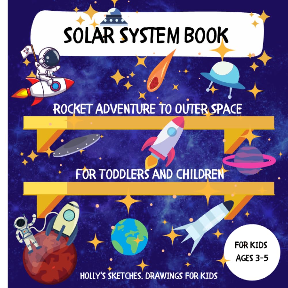 Preschool Solar System Boklet Solar System For Kids: Activity Book For
