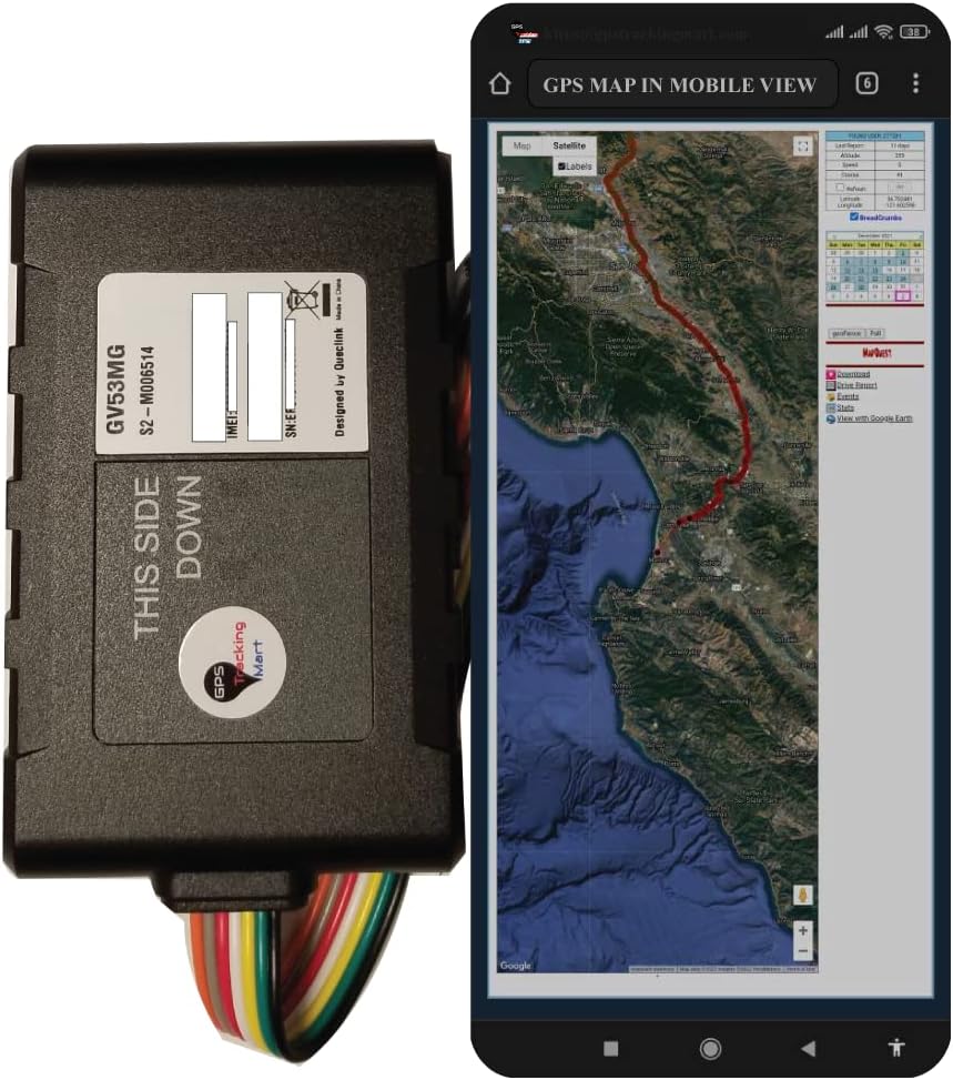 Amazon.com: GTM Queclink GV53MG 4G GPS Tracker Real Time Vehicle and ...