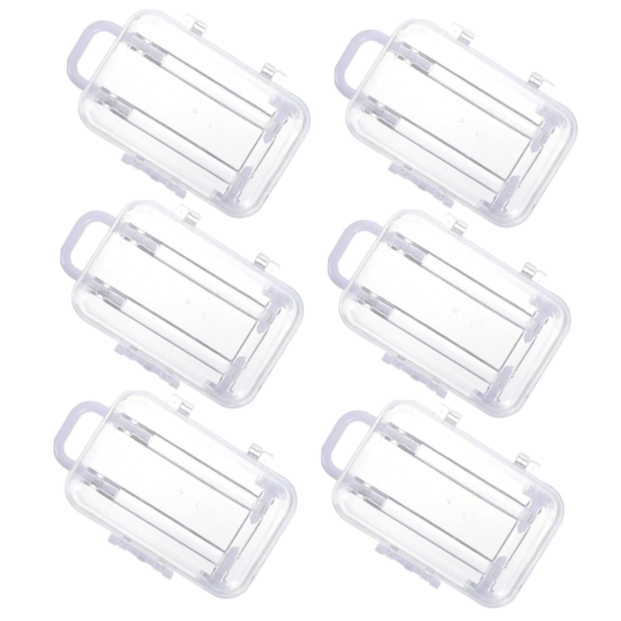 Amazon.com: 6pcs Boxes Mini Suitcase Packaging Mini Suitcase Party ...