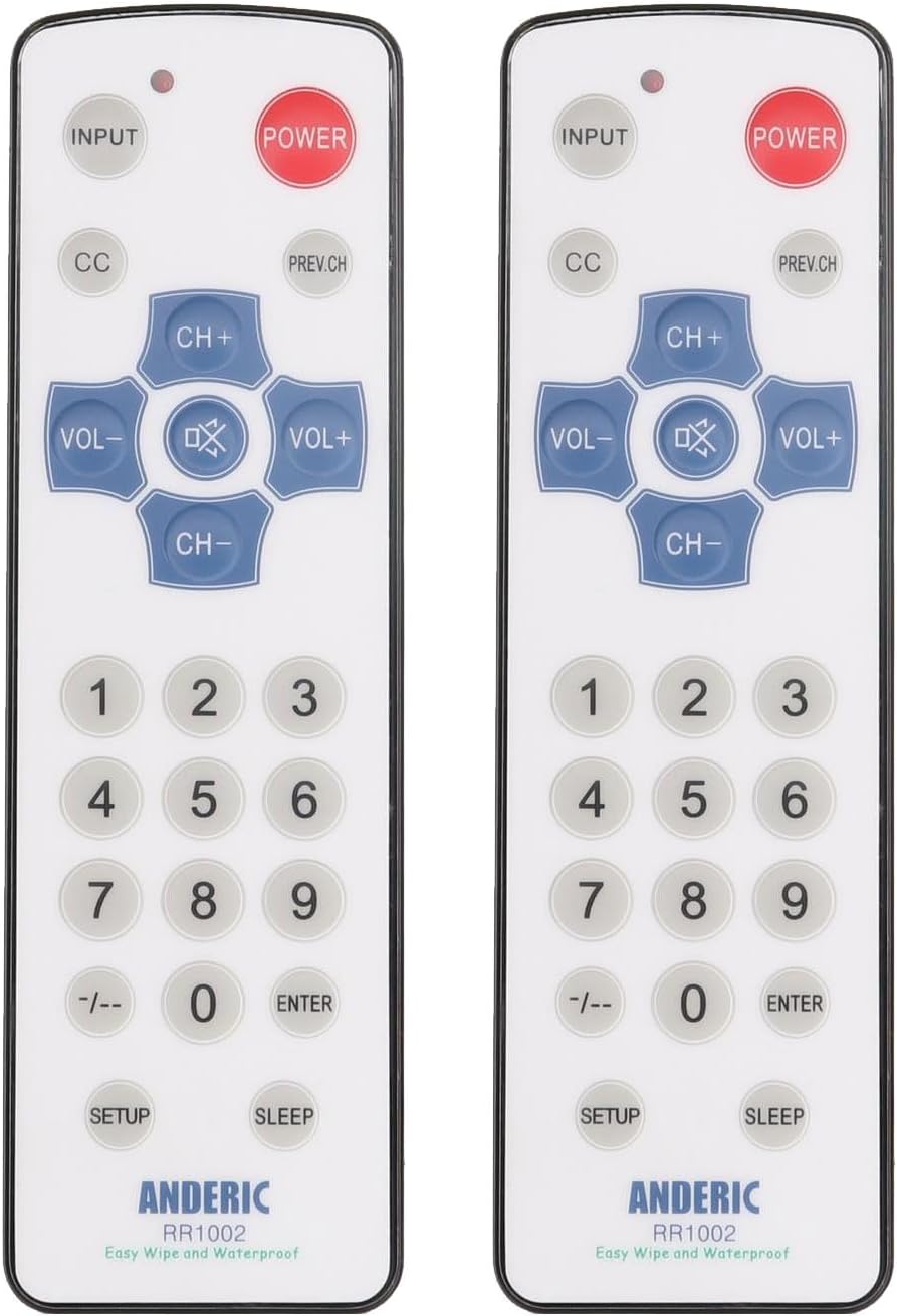 Amazon.com: [2 Pack] Anderic EzWipe 1-Device Universal Cleanable TV ...