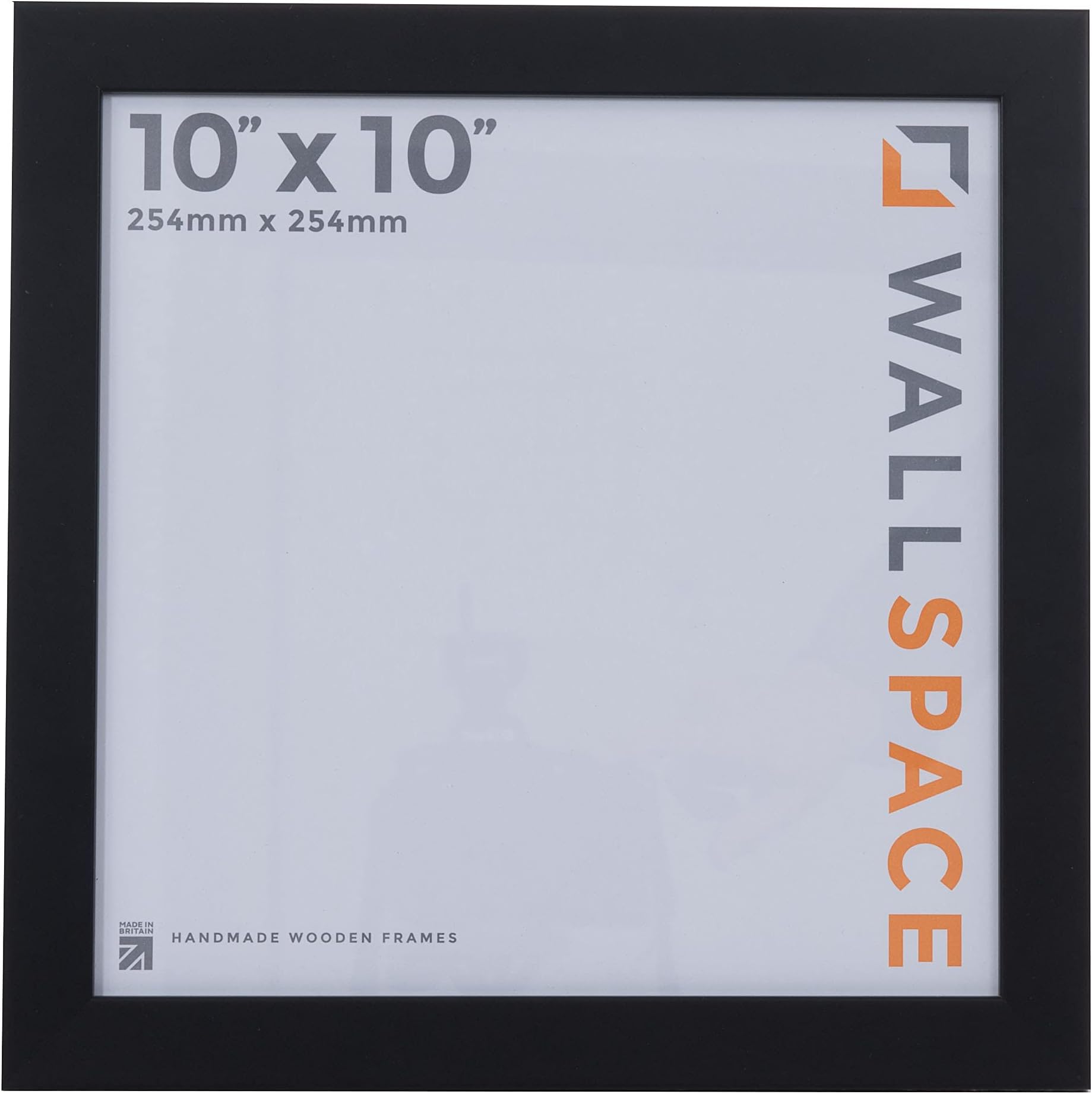 10x10 Inches Black Square Photo & Picture Frame Home Decor Poster Frame ...