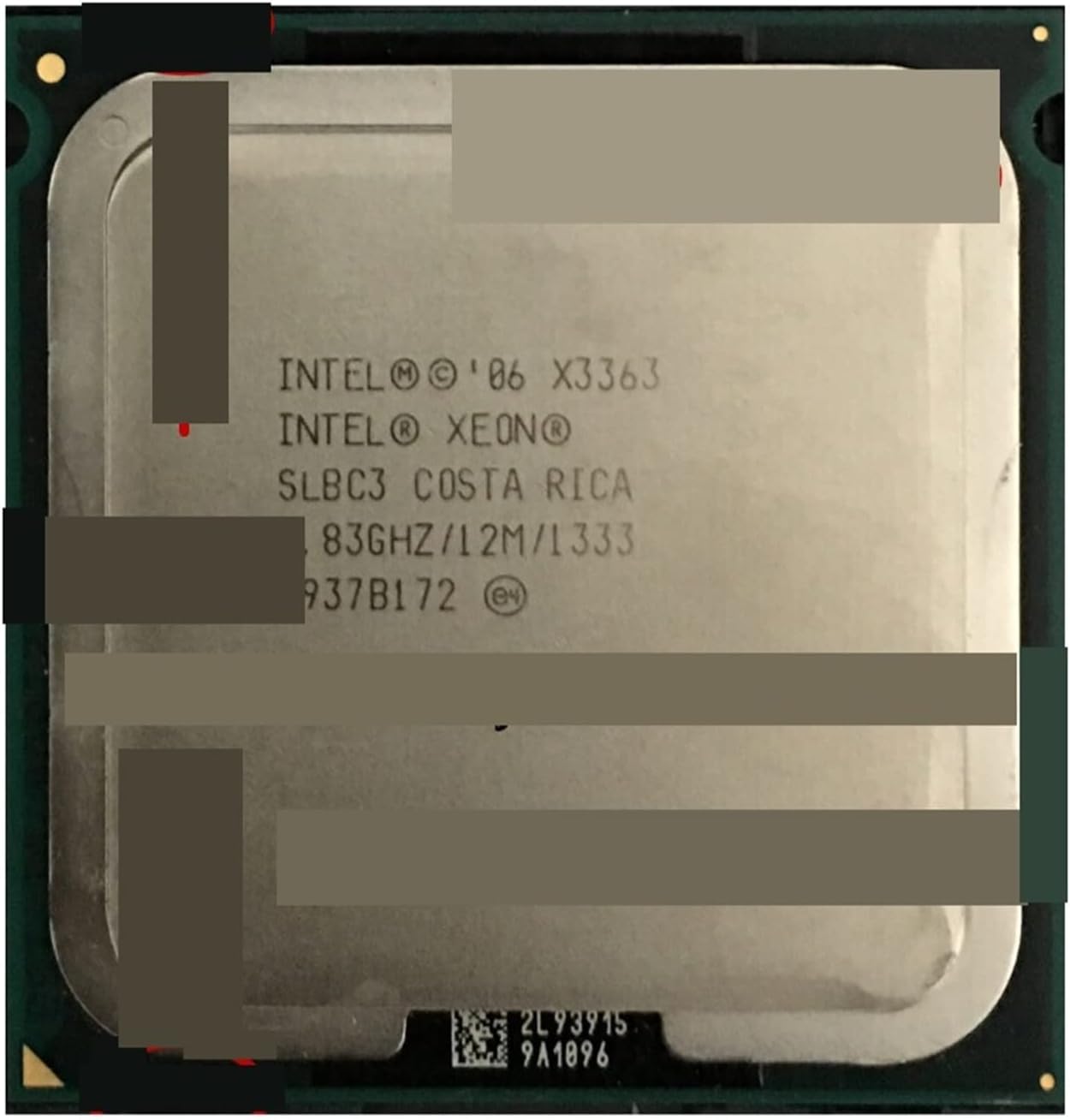 Rechner Xeon X3363 2.83G Hz/12M/1333 MHz/CPU Sama Dengan LGA775 Core 2 ...