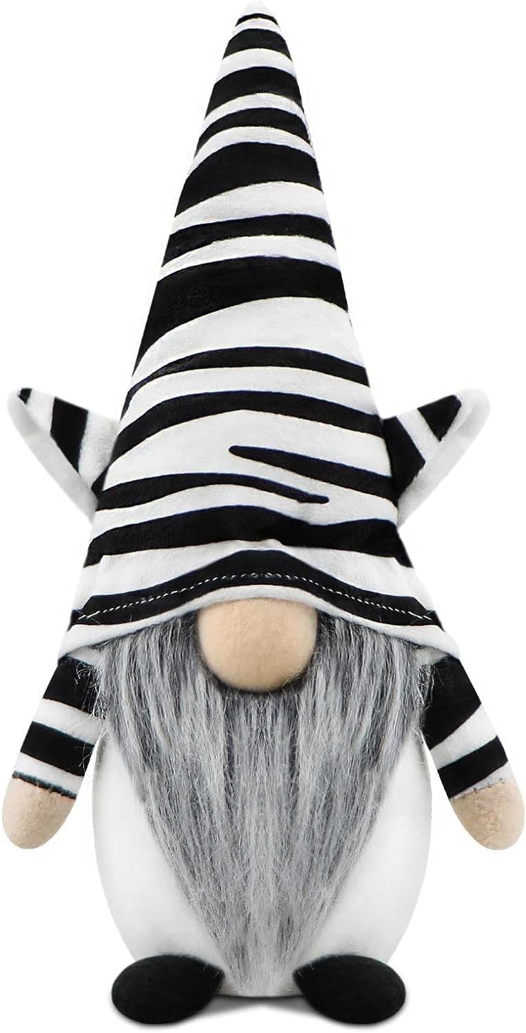 1 x Brand New Godeufe Farmhouse Zebra Gonk Gnomes Plush Animal ...