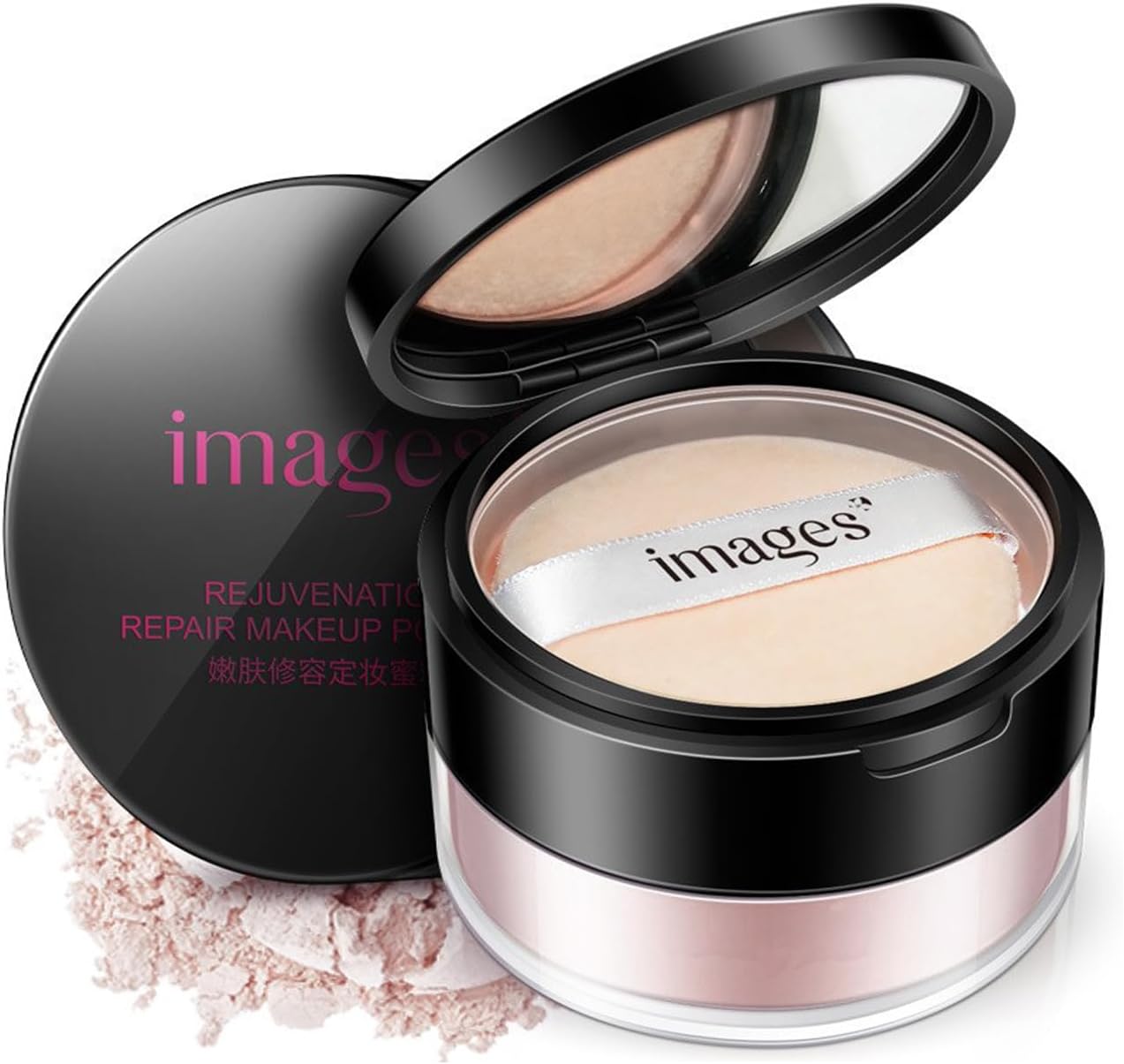 Amazon.com : Aesthetica Banana Loose Setting Powder - Flash Friendly ...