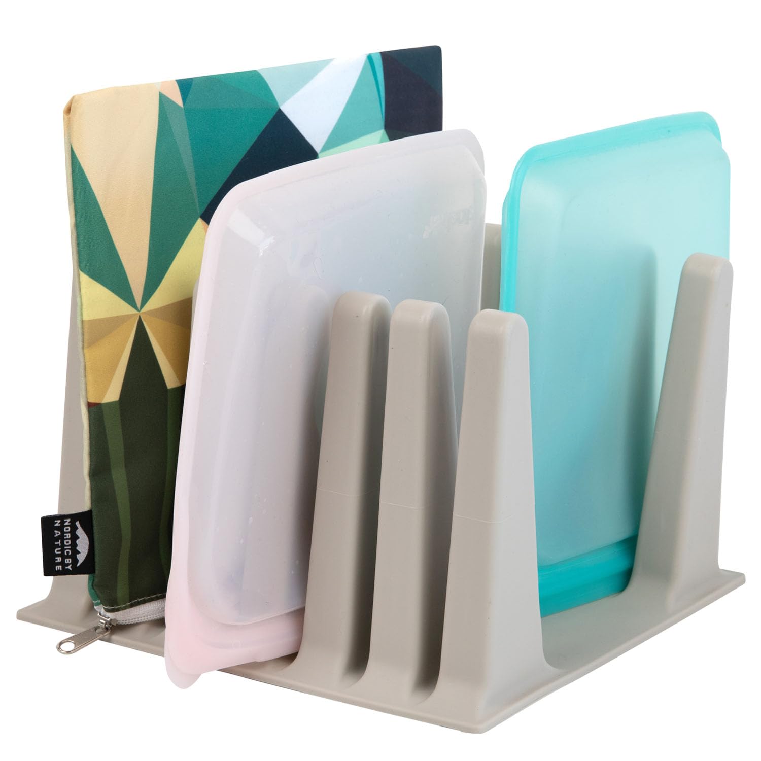 Amazon.com - Nordic By Nature Silicone Drying Rack For Reusable Bags ...