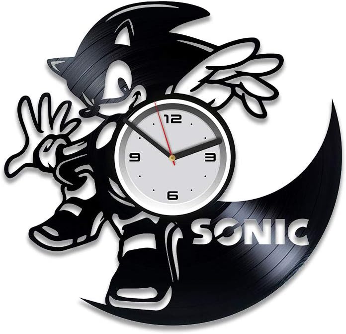 Amazon.com: Accutime Sonic the Hedgehog Kids Wall Clock - 12-inch ...