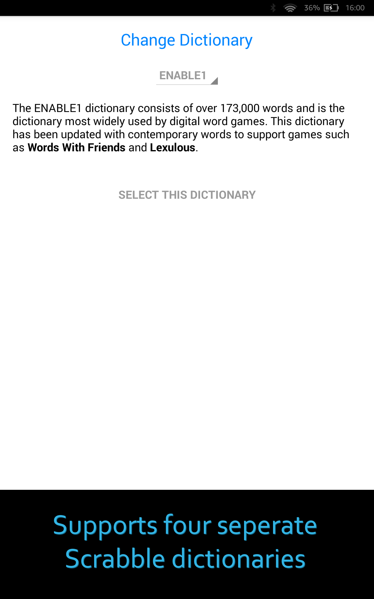 Word Helper for Scrabble - App on Amazon Appstore