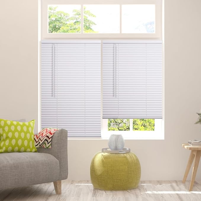 Amazon.com: Lotus and Windoware Cordless Light Filtering, 1" Vinyl Mini ...