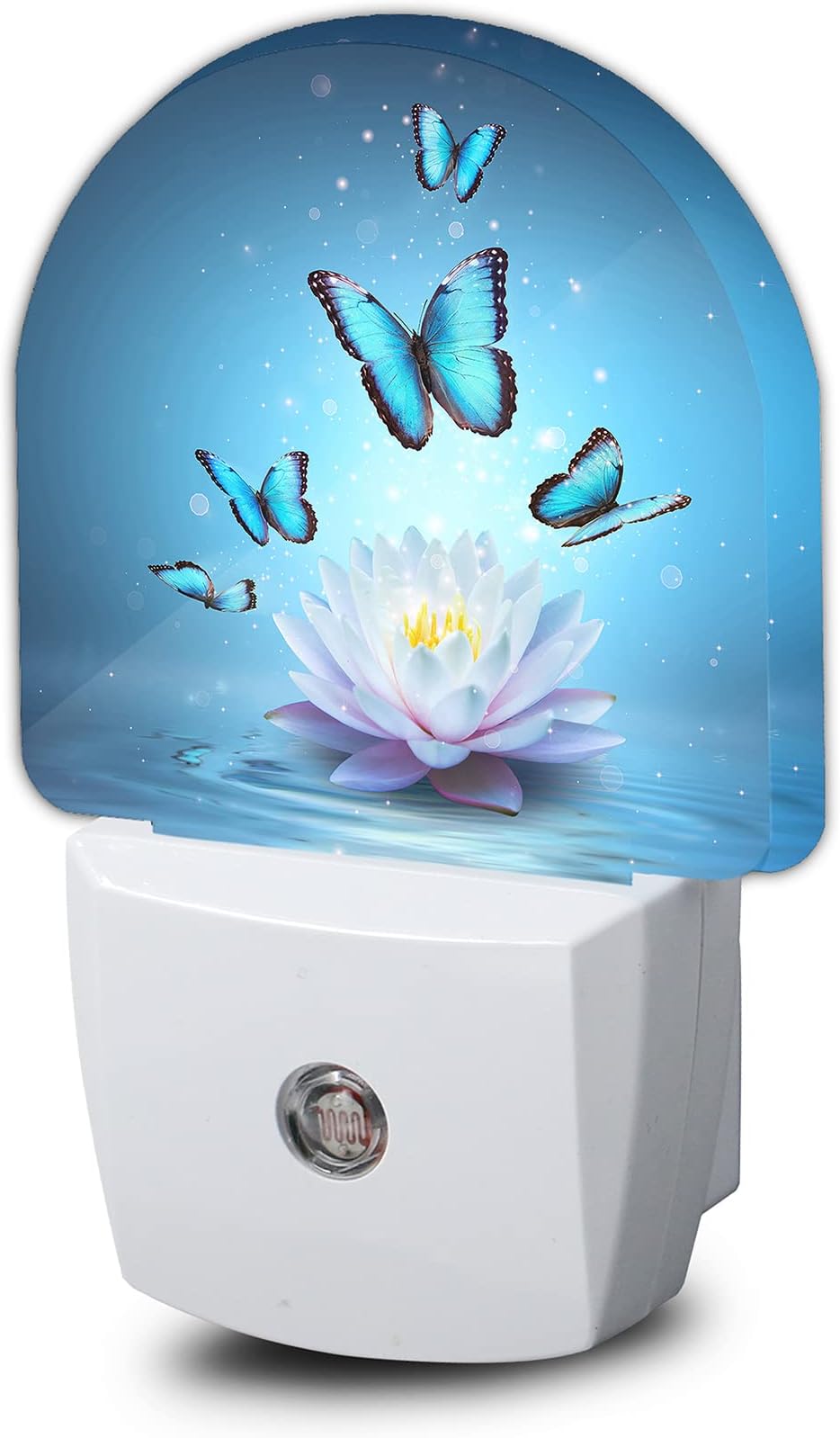 AOWULA Happy Easter Night Light,Cute Rabbit with Flower Night Lights ...