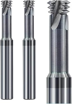 Amazon.com: FORYON Thread Cuttering M1.0-M12 Metric Thread End Mill 3 ...