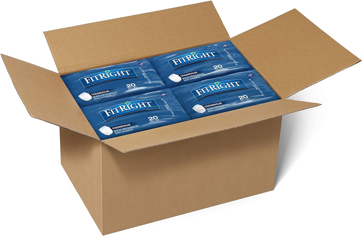 Snapklik.com : FitRight Ultra Adult Incontinence Underwear, Heavy ...