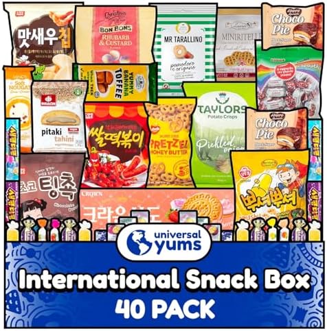 Amazon.com: Elite World Snack Sampler Box - 30+ Foreign snacks and ...