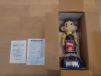 Amazon.co.jp: Fujiya Peko-chan Head Swing Doll, Milky, Winning Item : Toys & Games