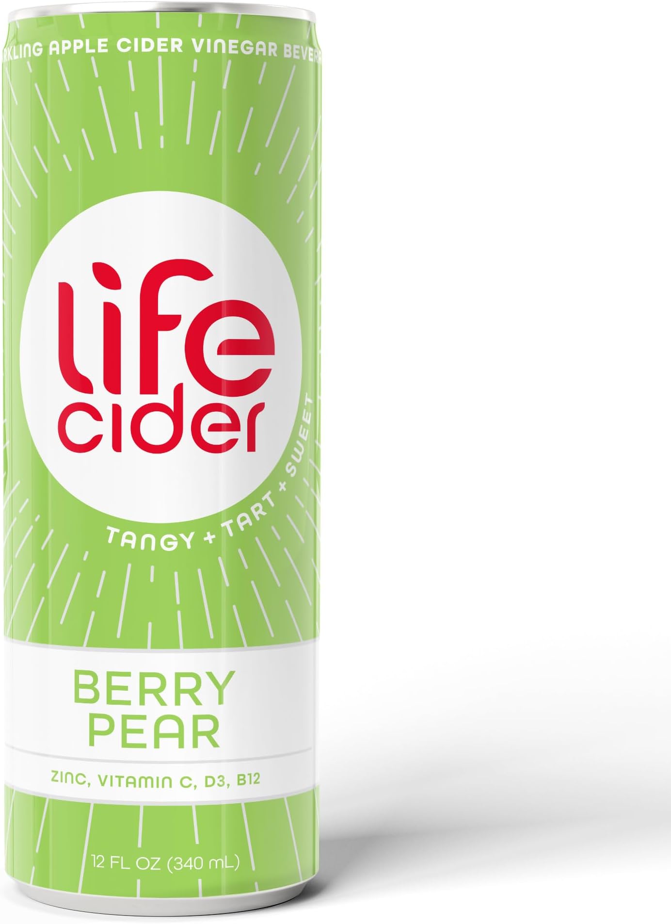 Amazon.com : Life Cider, Berry Pear, Beverage made with Apple Cider ...