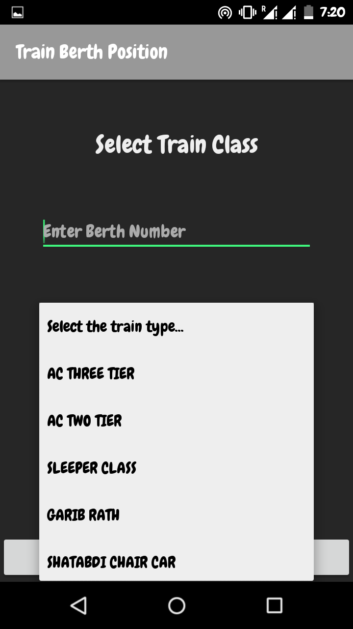 Train Berth Position - Amazon 應用程式商店上的應用程式