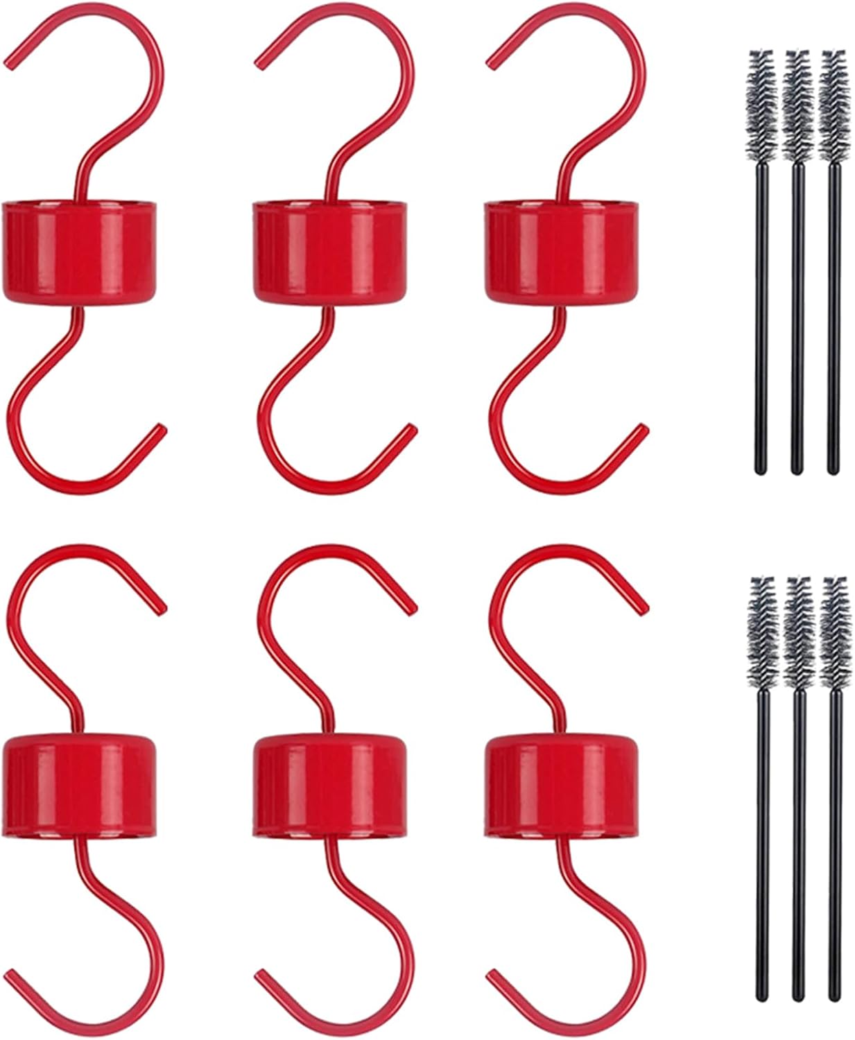 Amazon.com : Wodpesur Ant Moat for Hummingbird Feeders, 6 PCS Red ...