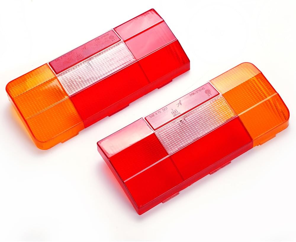 Amazon.com: ZAS 2Pcs LED LADA Tail Lights Waterproof Tail Turn Signal ...