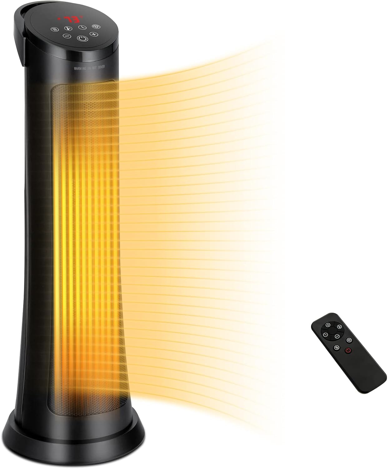 Amazon.com: Tangkula 1500W Oscillating Space Heater, Fast Heating ...