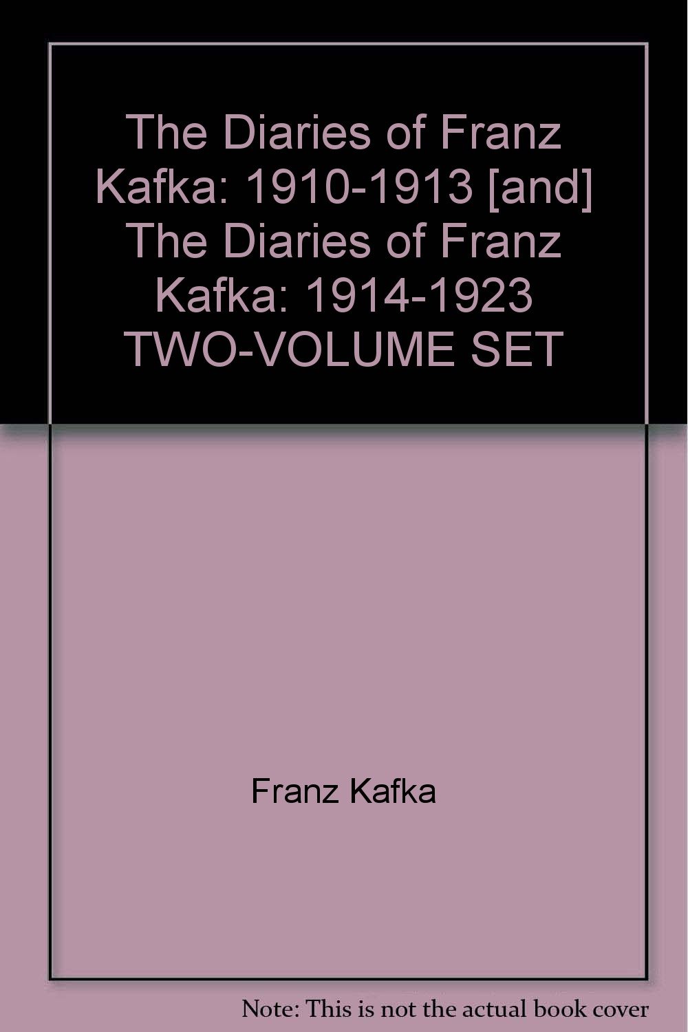 The Diaries of Franz Kafka: 1910-1913 [and] The Diaries of Franz Kafka ...