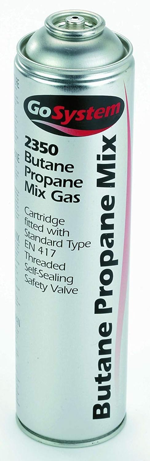 2 X Butane/Propane (70:30) Mix Gas Cartridge, Silver, 350 g : Amazon.co ...