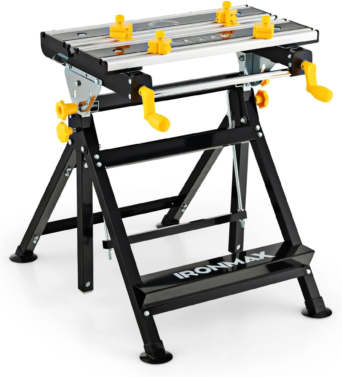 Amazon.com: WEN Portable Work Bench with Steel Construction, Clamping ...