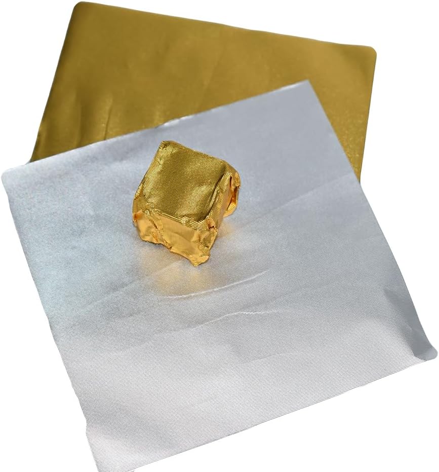 Amazon.com: Foil Candy Wrappers 4x4", 200Pcs Chocolate Wrappers for ...