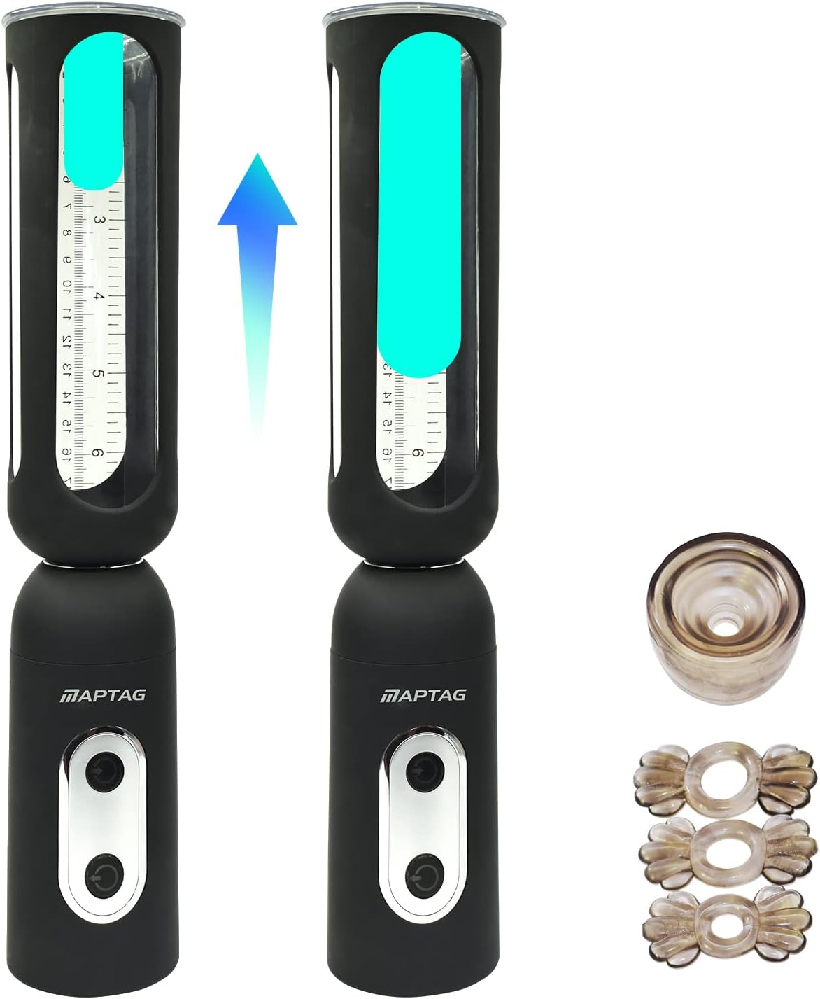 Amazon.com: Maptag Penis Pump Sex Toys for Men Penis Vacuum Pump Adult ...