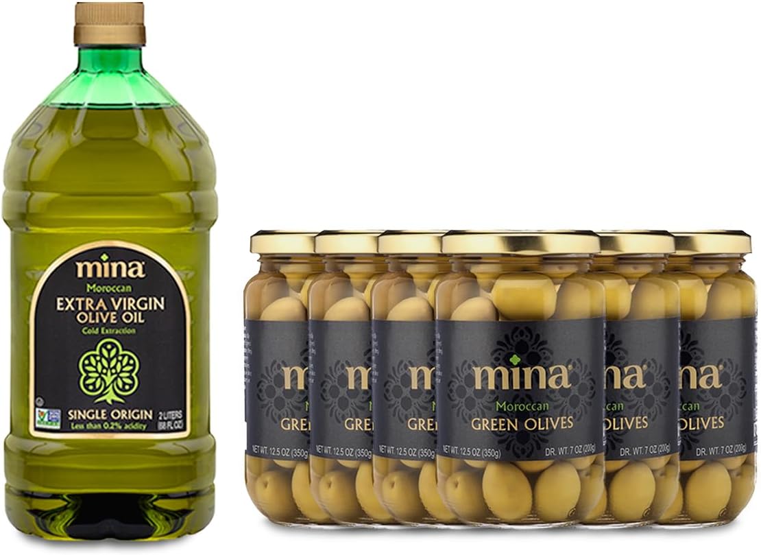 Amazon.com : Mina Mediterranean Essentials Bundle, Extra Virgin Olive ...