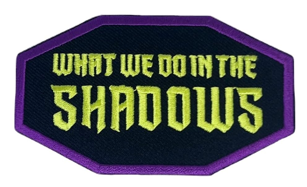 What we do in the Shadows Patch (3.5 Inch) Embroidered Iron/Sew-on ...