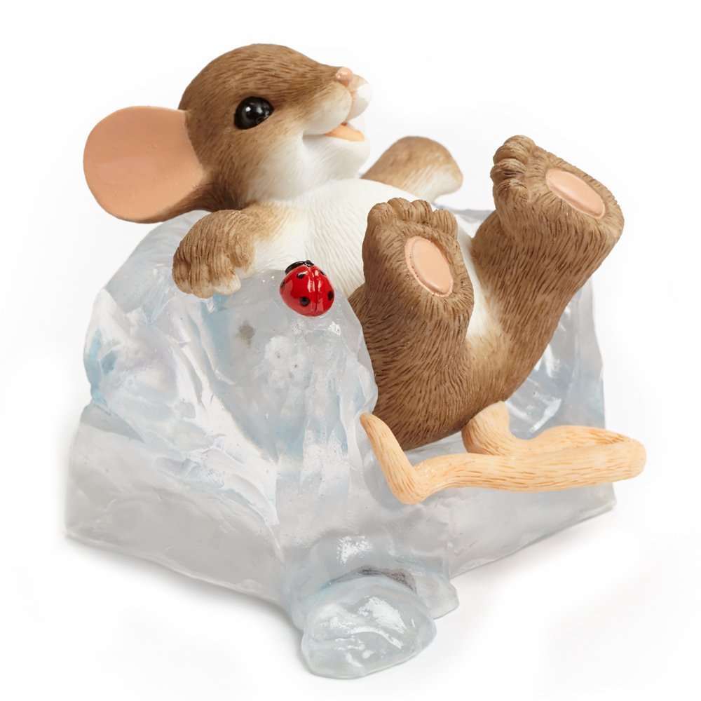 Amazon.com: Enesco Charming Tails You're The Coolest Figurine, 2.13 ...