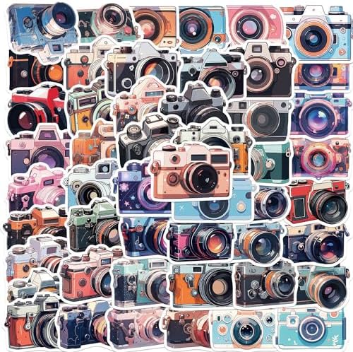 Amazon.com: Camera Sticker for Travel & Photography – 4 Inch Adventure ...