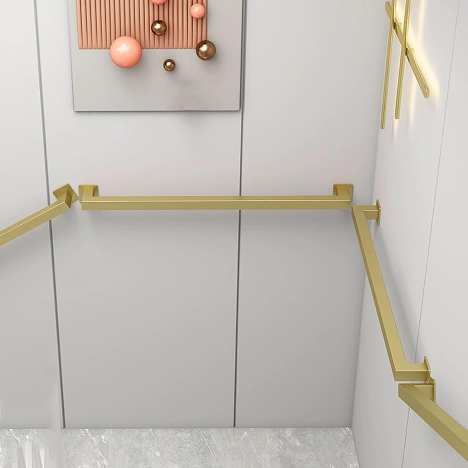 Grab Rail Handrail for Stairs, 1ft - 20ft Modern Stair Railing for ...