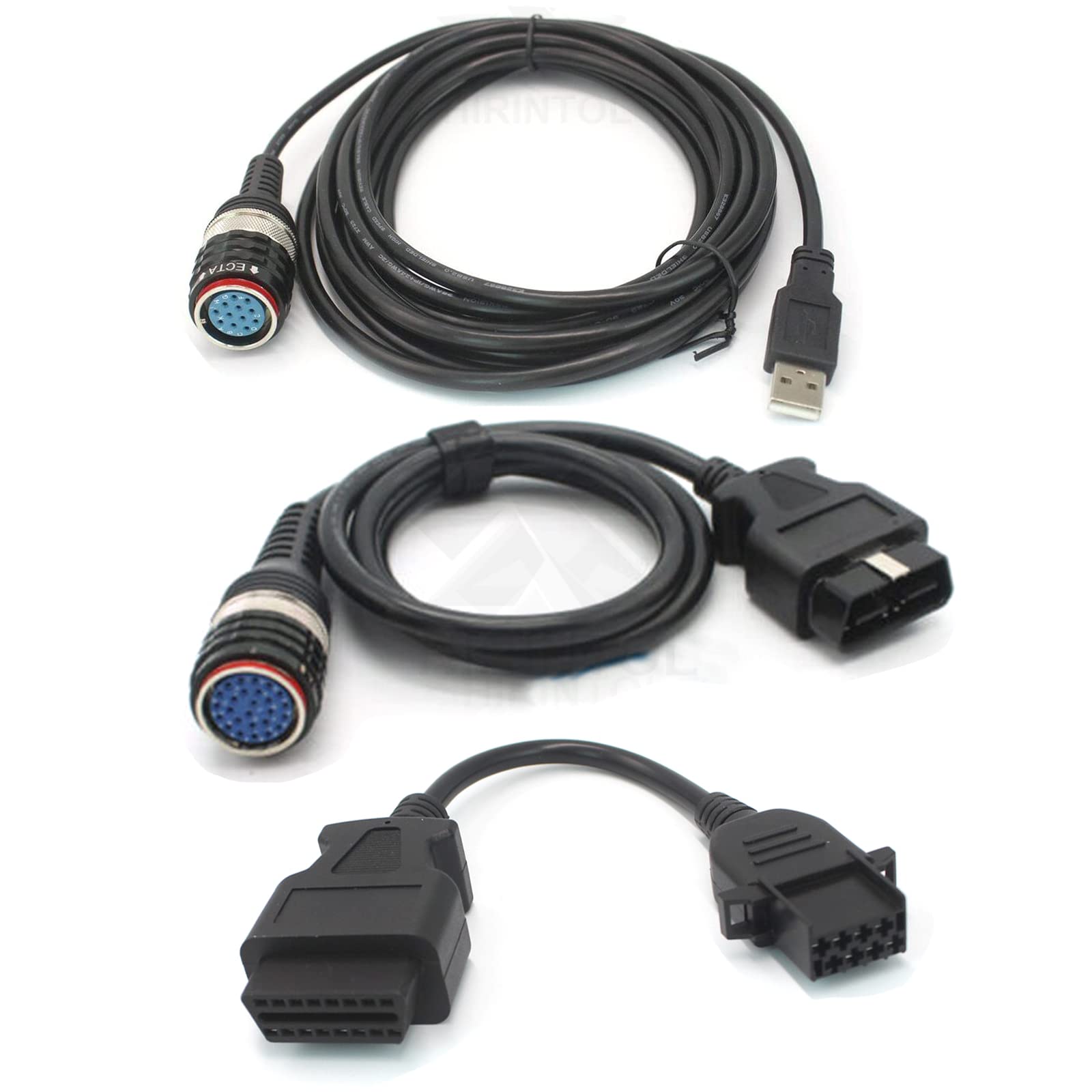 Amazon.com: HIRINTOL 3PCS Connector Diagnostic Cable Adapter 88890304 ...