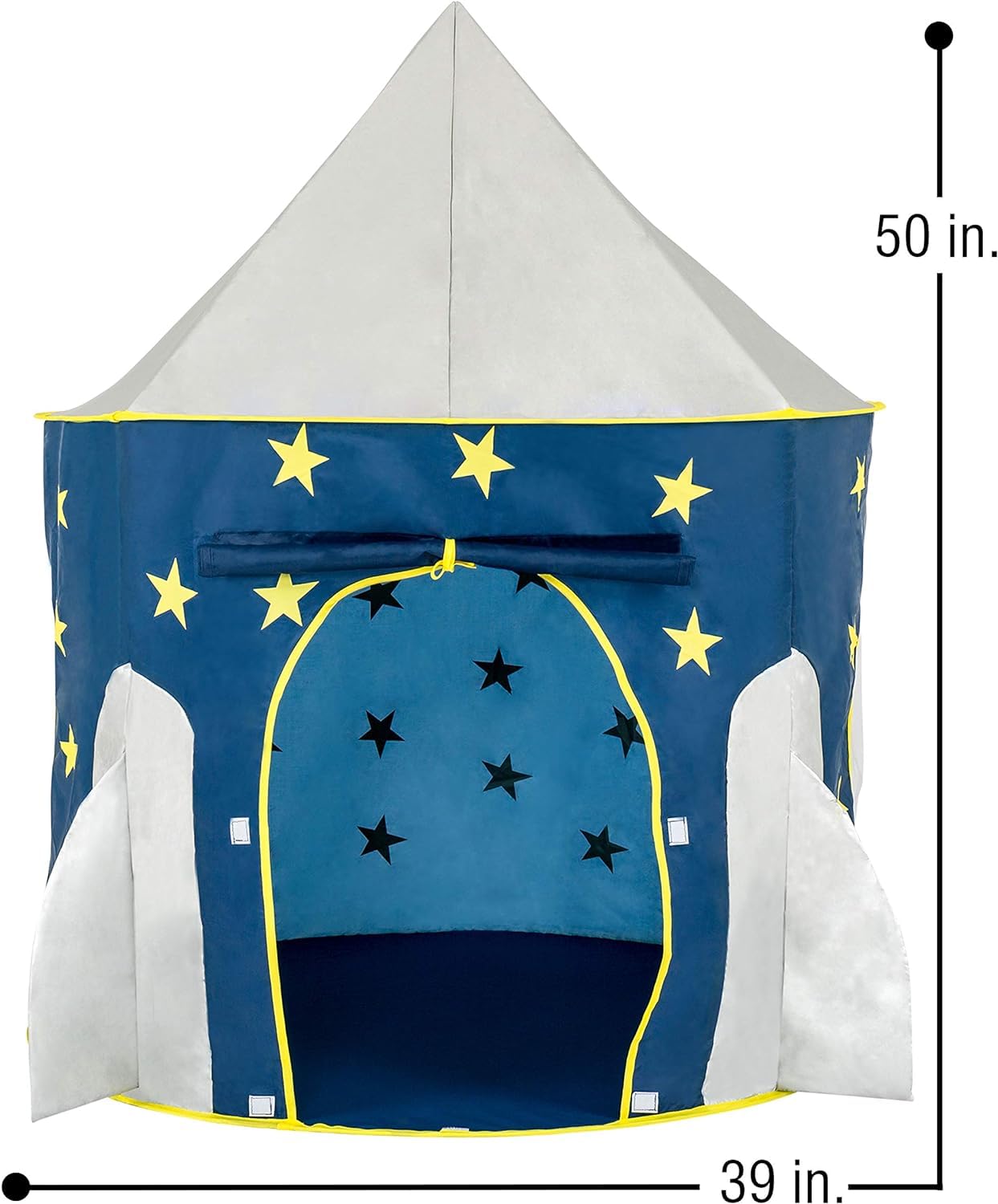 Snapklik.com : Rocket Ship Tent - Space Themed Pretend Play Tent ...