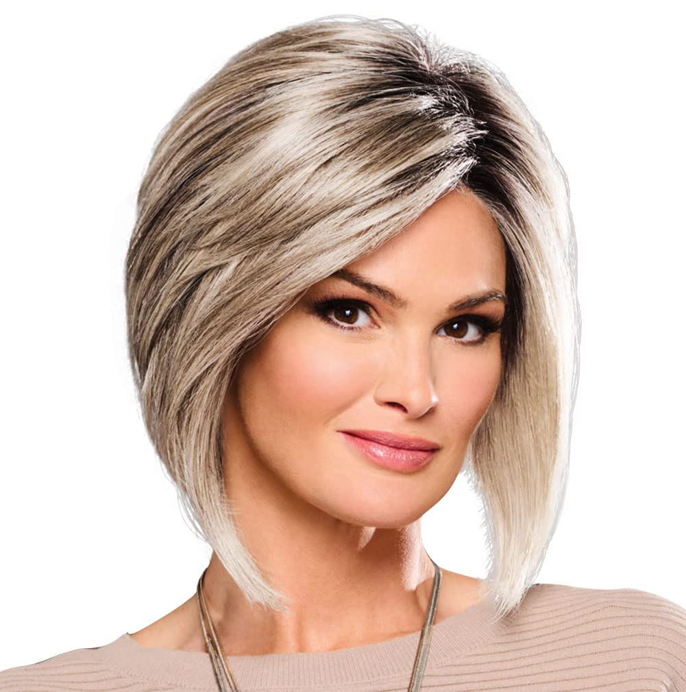 Amazon.com : Raquel Welch Boudoir Glam Chin-Length Bob Wig, 100% Hand ...