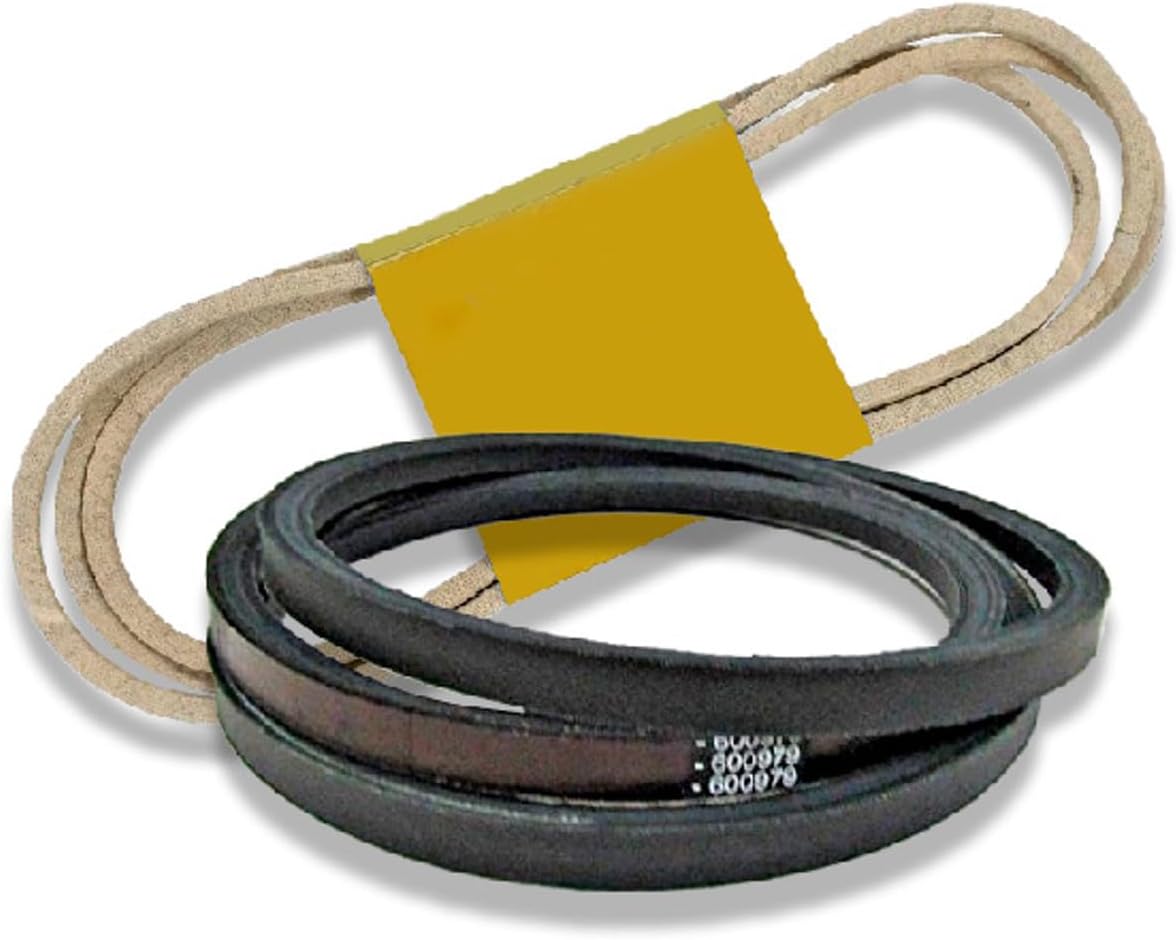 Amazon.com : Hustler Fastrak 48" Deck & Drive Belt Kit 793828 600979 ...