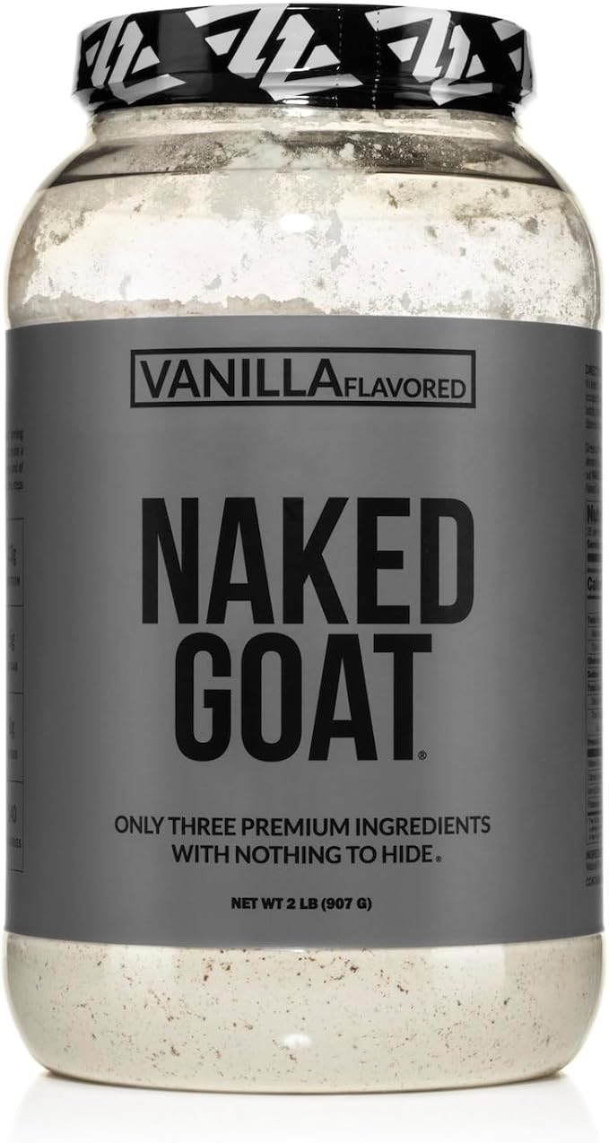 Amazon.com: NAKED Goat Vanilla Protein Powder - Pasture Fed Goat Whey ...
