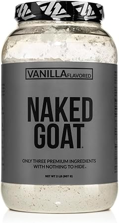Amazon.com: NAKED Goat Vanilla Protein Powder - Pasture Fed Goat Whey ...