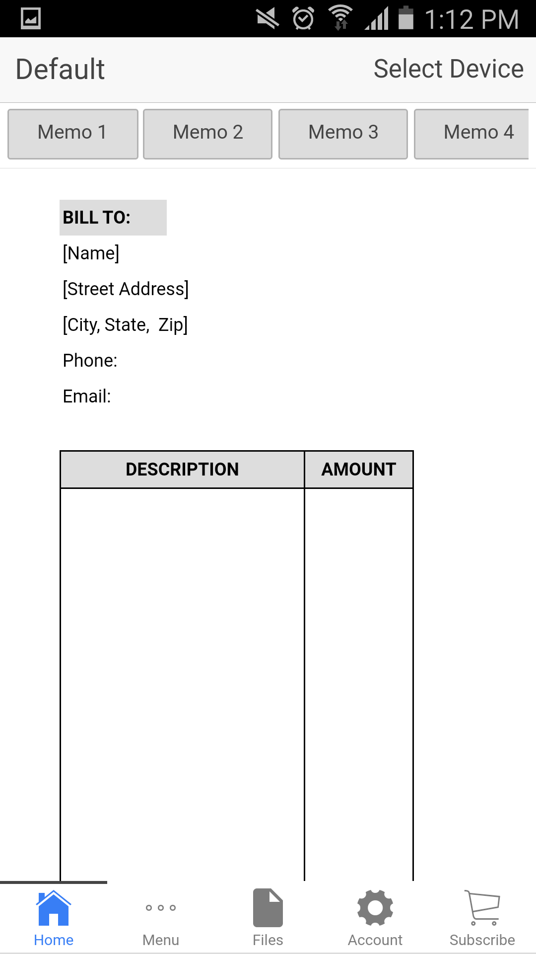Cash Memo - App on Amazon Appstore