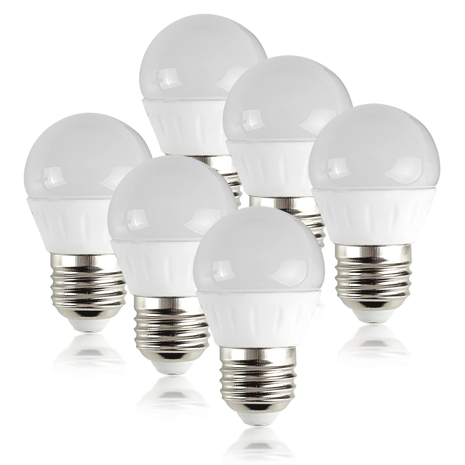 MiniSun | 4W LED ES E27 Golfball Energy Saving Long Life Light Bulbs ...