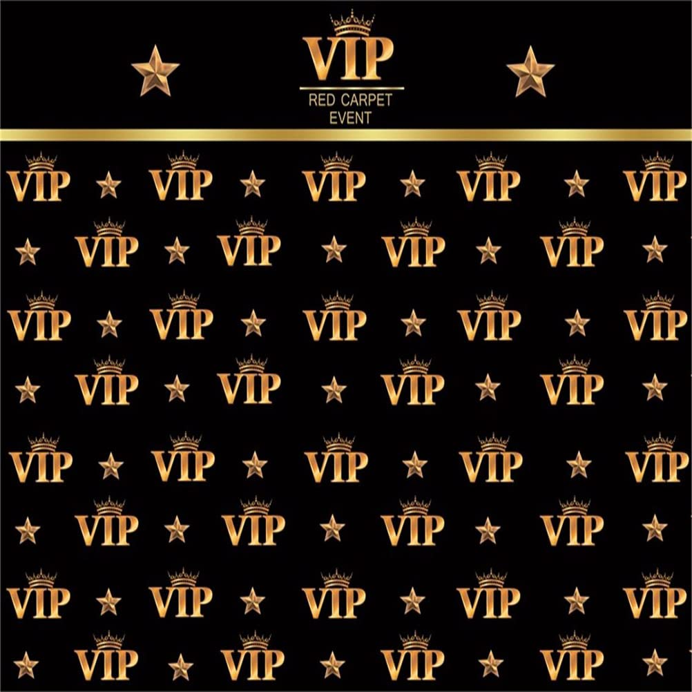 Amazon.com : AOFOTO 8x8ft VIP Backdrop Red Carpet Party Decorations ...